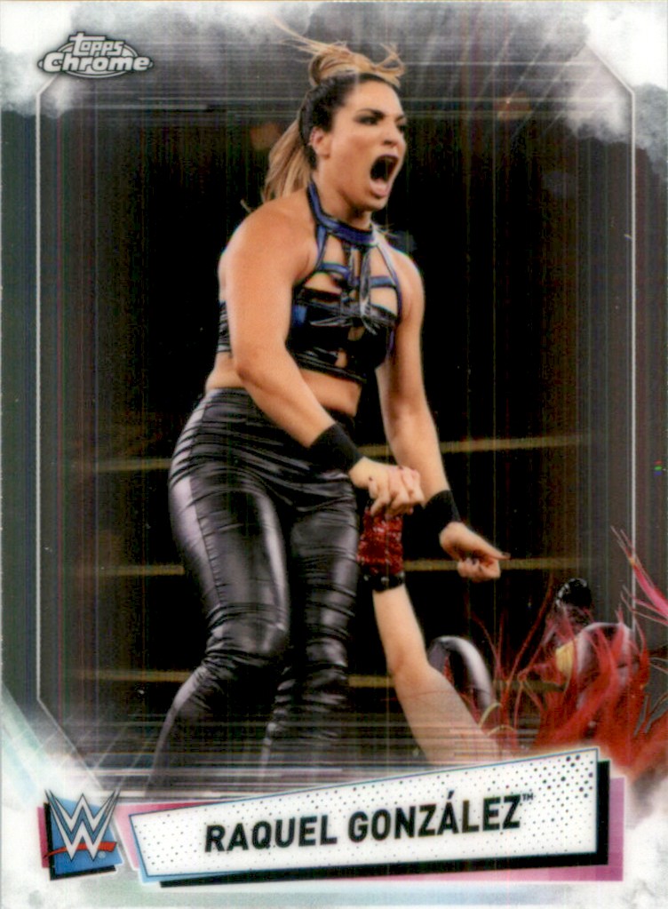 2021 Topps Chrome WWE Raquel Gonzalez #89 on Kronozio