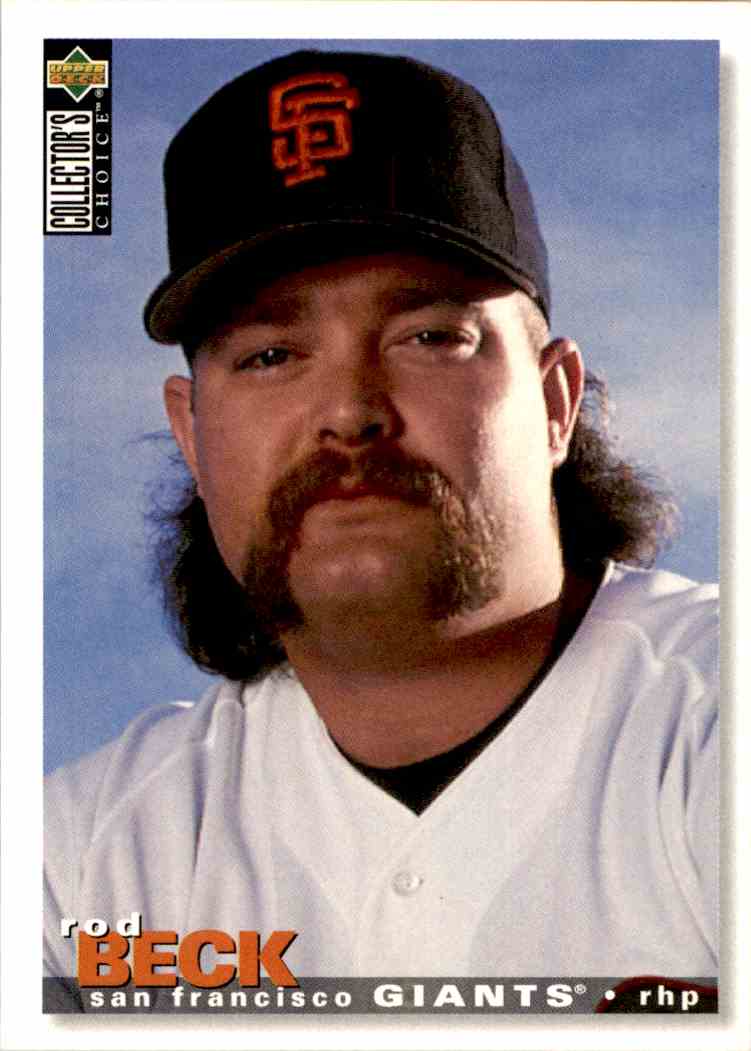 1995 Upper Deck Collectors Choice Rod Beck #251 on Kronozio