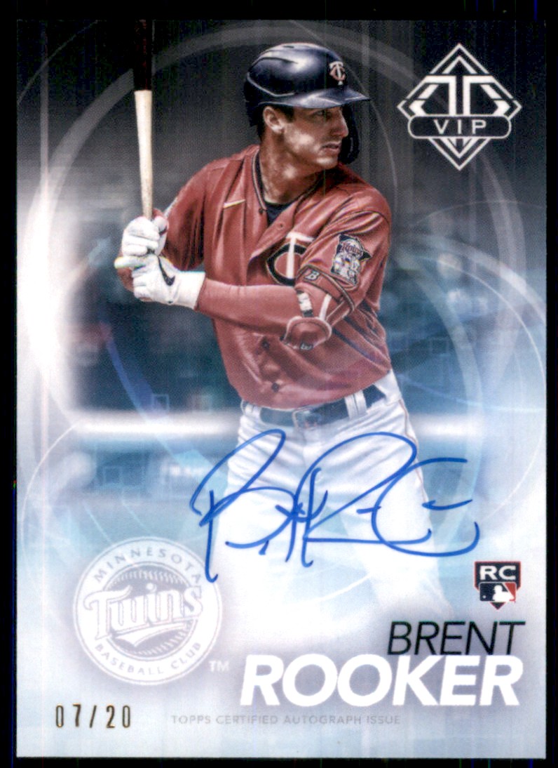 2021 Topps Transcendent VIP Party Baseball Card Brent Rooker #TPAVBR on ...