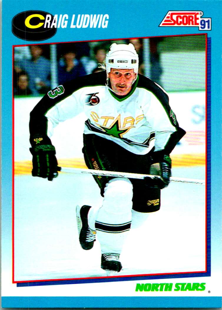 1991-92 Score Craig Ludwig #561 on Kronozio