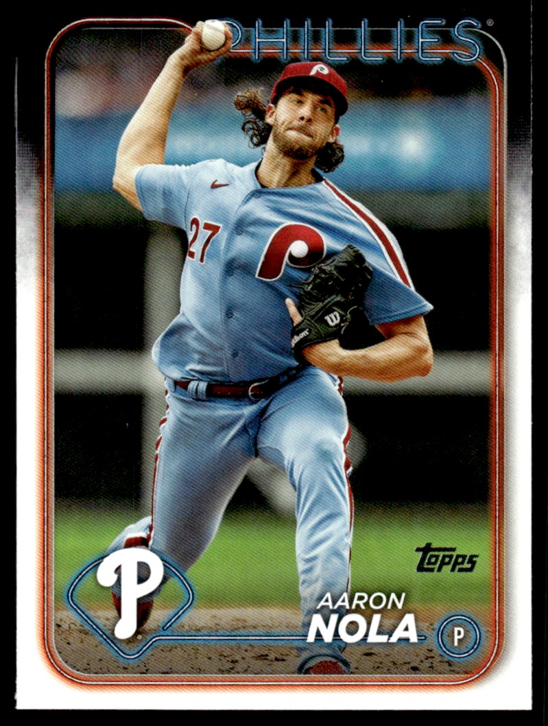 2024 Topps Series 2 Base Aaron Nola #463 on Kronozio