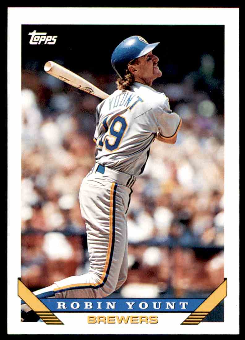 1993 Topps Robin Yount #1 on Kronozio