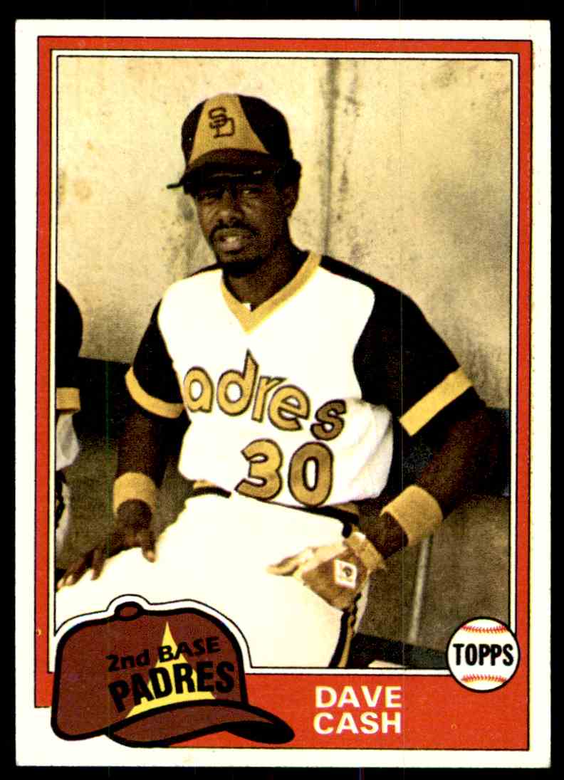 1981 Topps Dave Cash #707 on Kronozio