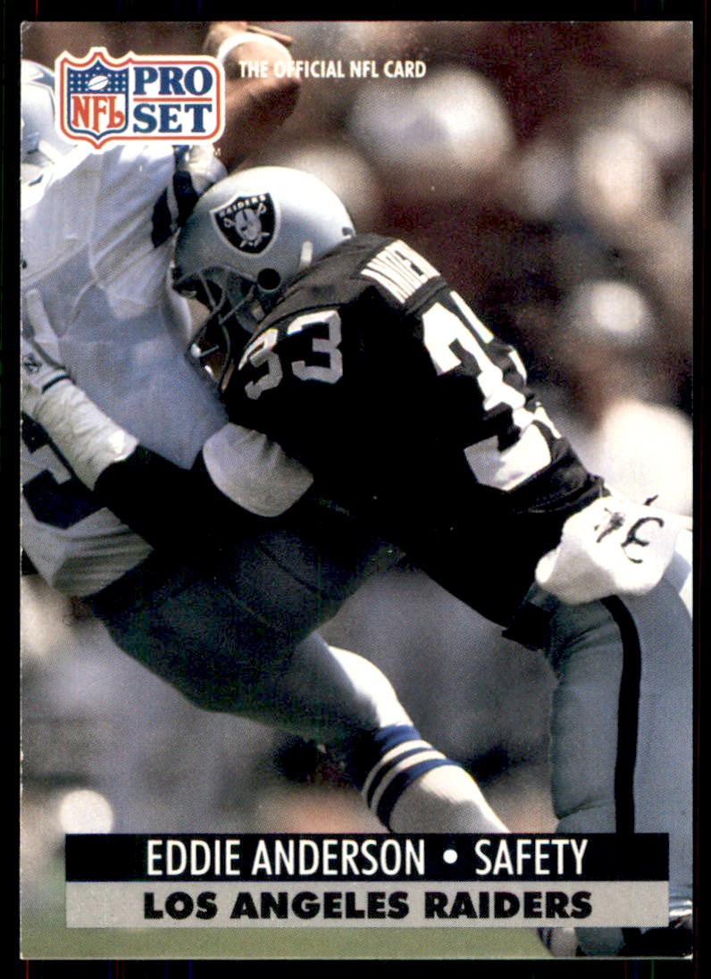 1991 Pro Set Eddie Anderson #542 on Kronozio