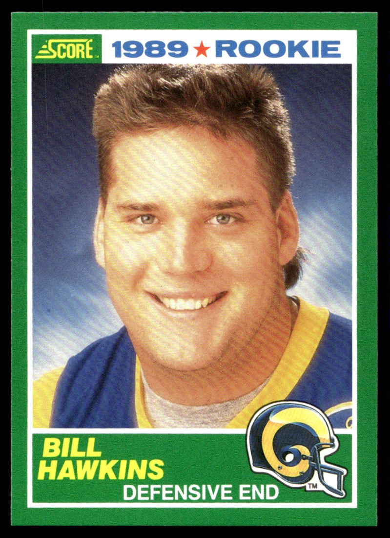 1989 Score Bill Hawkins #250 on Kronozio
