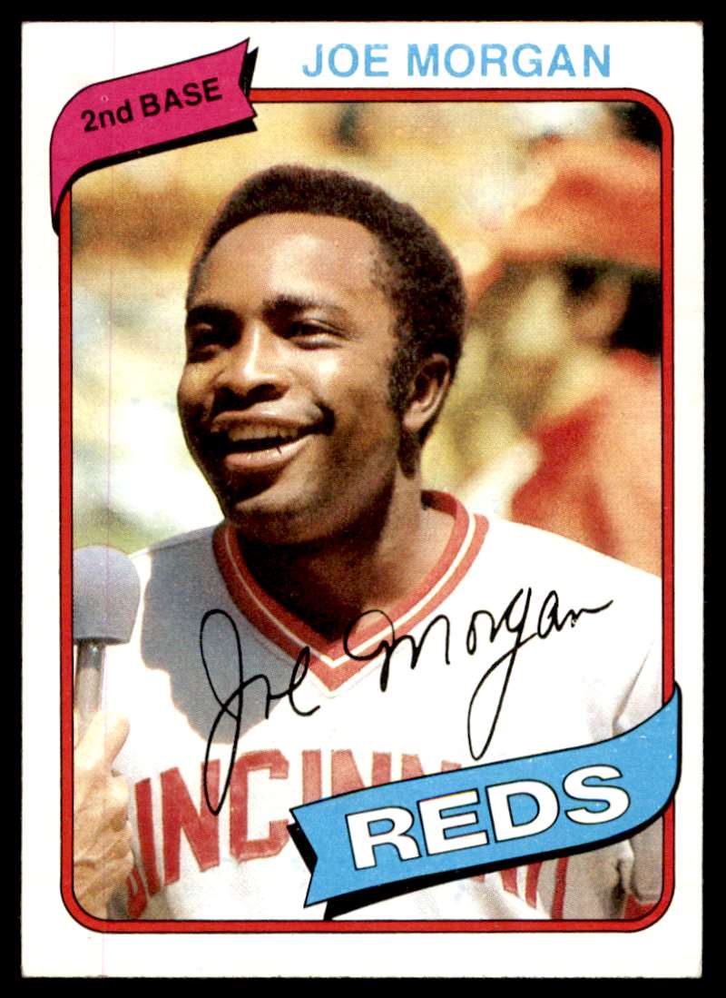1980 Topps Joe Morgan #650 on Kronozio