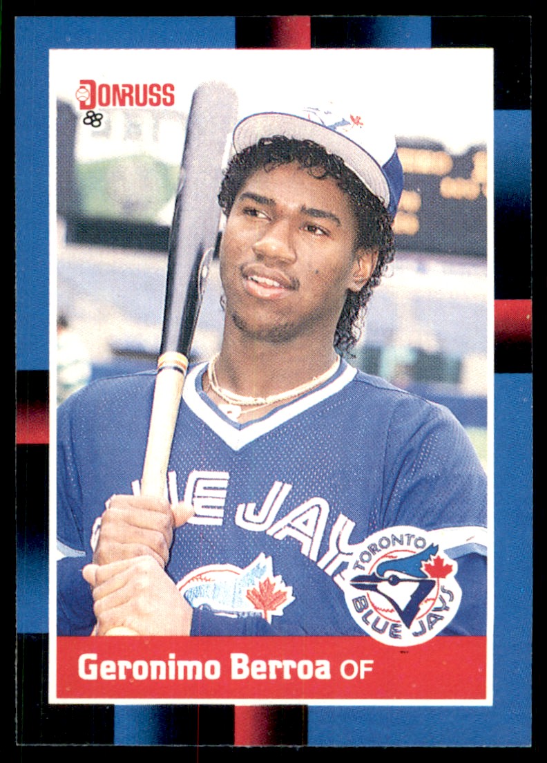 1988 Donruss Geronimo Berroa #659 on Kronozio