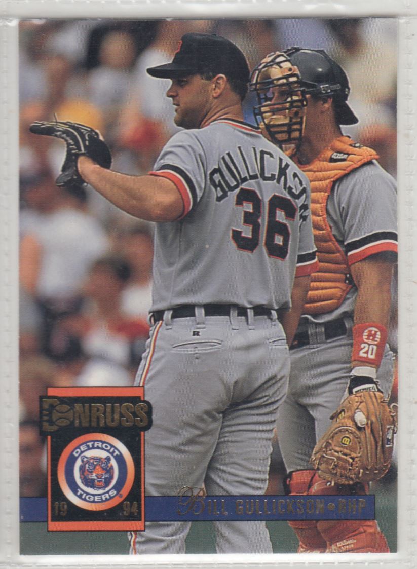 1994 Donruss Bill Gullickson #195 on Kronozio