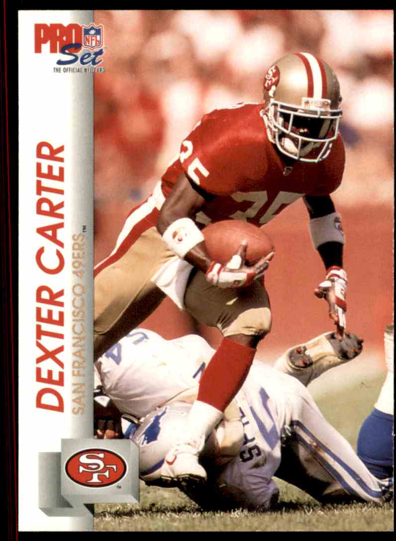 1992 Pro Set Dexter Carter #646 on Kronozio