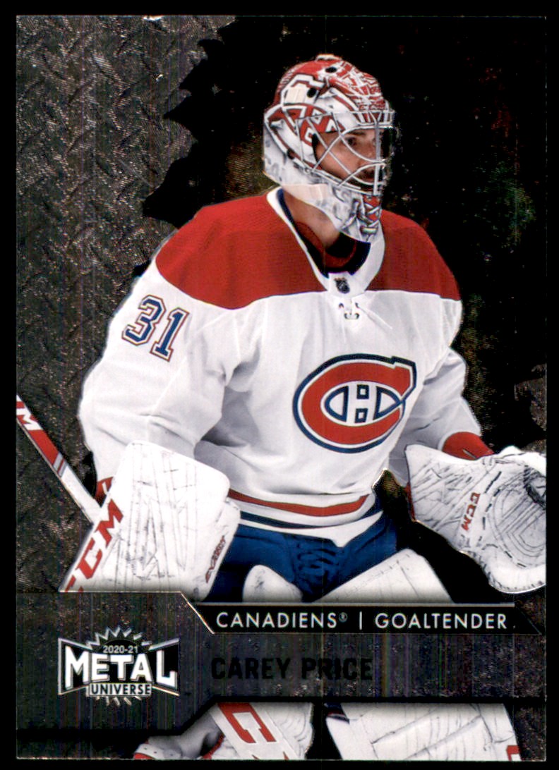 2020-21 Metal Universe Carey Price #31 on Kronozio