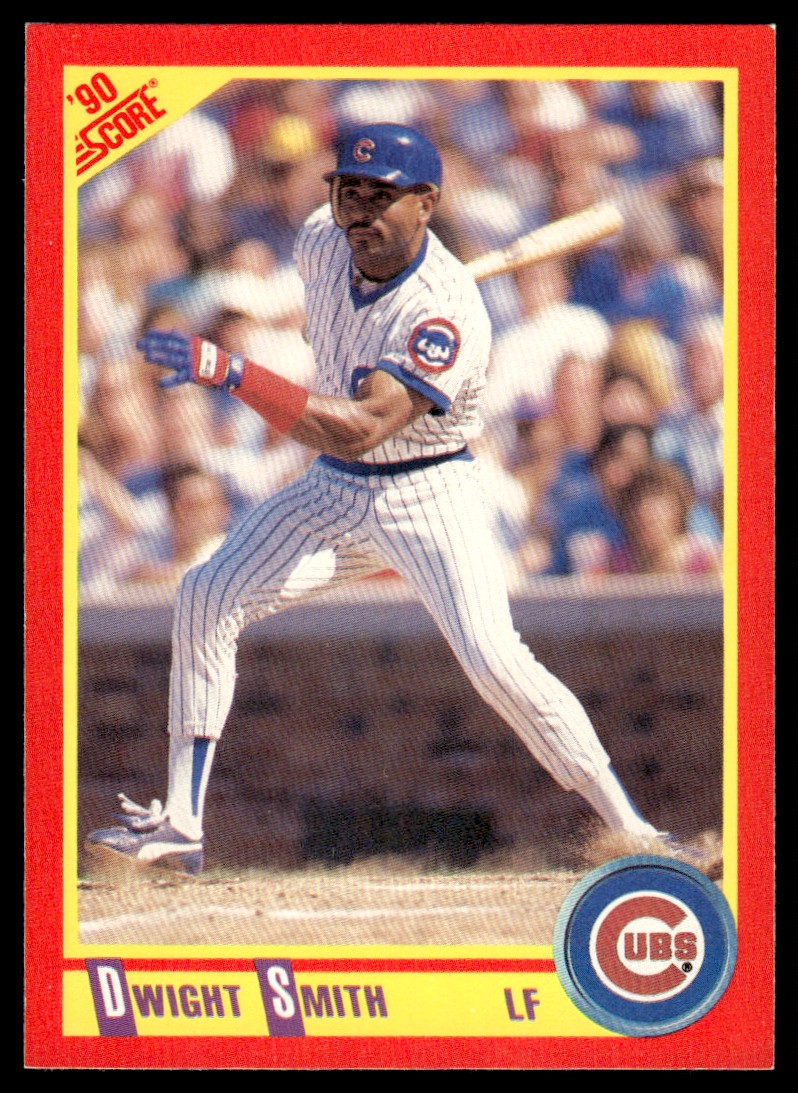 1990 Score Dwight Smith #240 on Kronozio