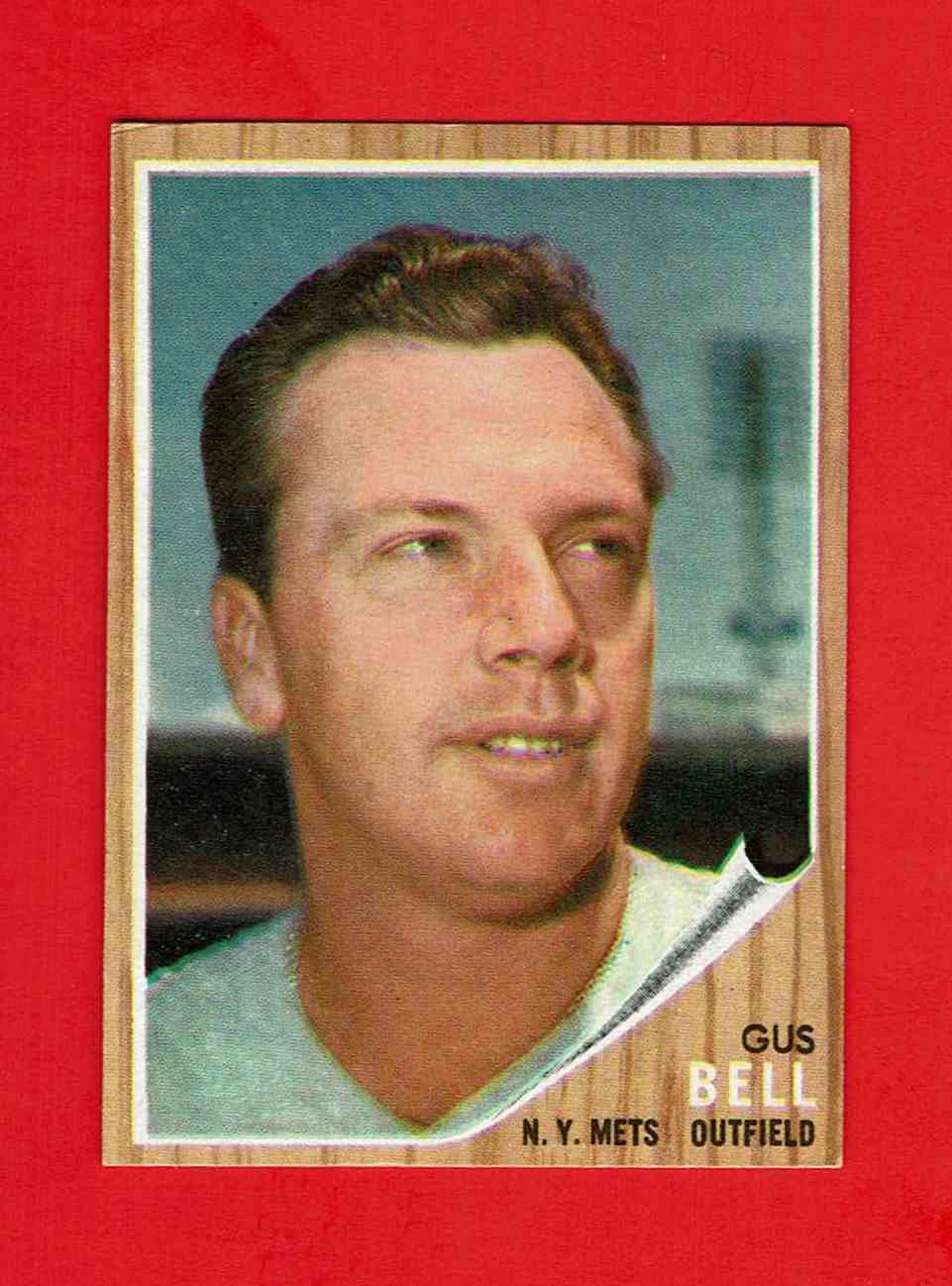 1962 Topps Set Break Gus Bell #408 on Kronozio