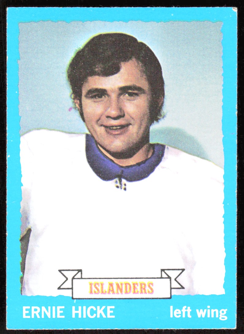 1973-74 8305A Topps Ernie Hicke #18 on Kronozio