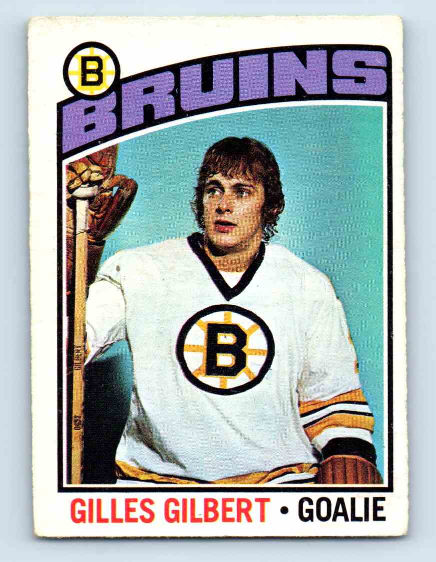 1976-77 O-Pee-Chee Gilles Gilbert #255 on Kronozio