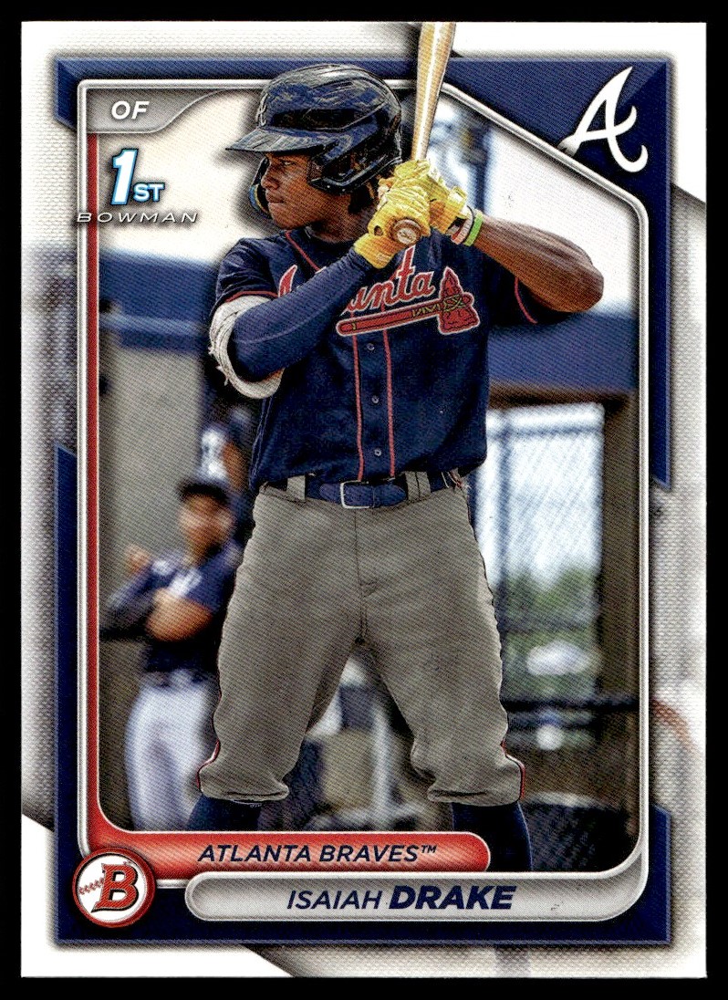 2024 Bowman Prospects Isaiah Drake #BP-21 on Kronozio