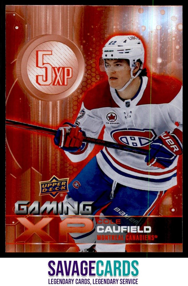 2024-25 Upper Deck Gaming XP Cole Caufield #GXP-24 on Kronozio