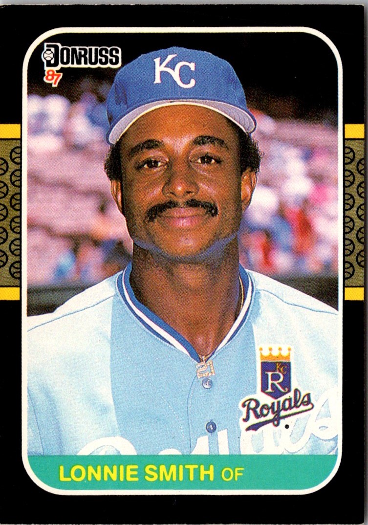 1987 Donruss Lonnie Smith #225 on Kronozio