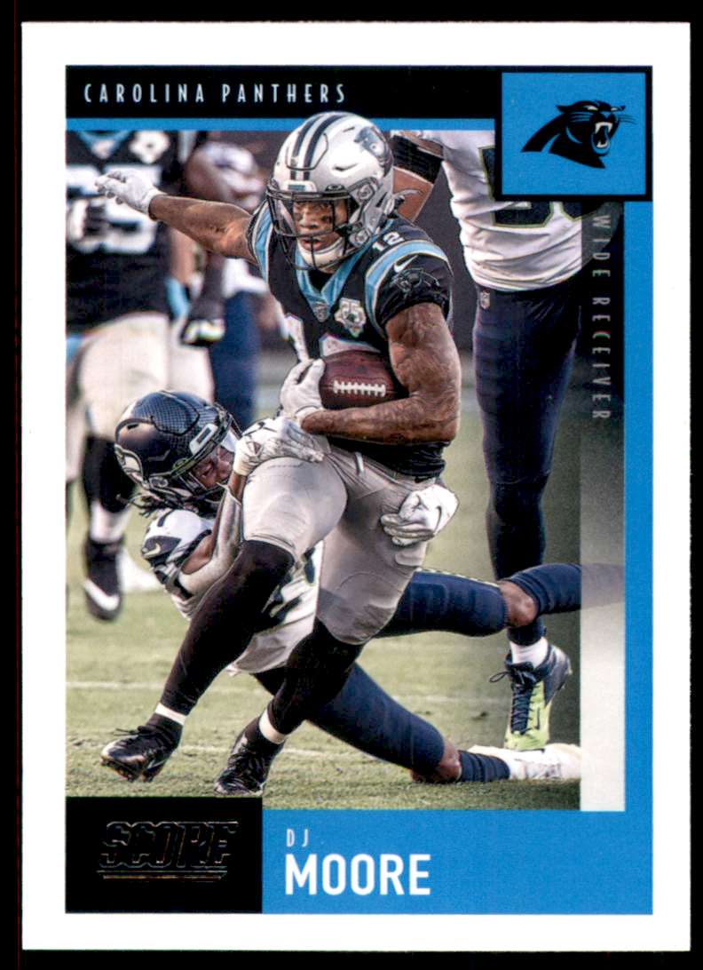 2020 Score Football Card D.J. Moore #257 on Kronozio