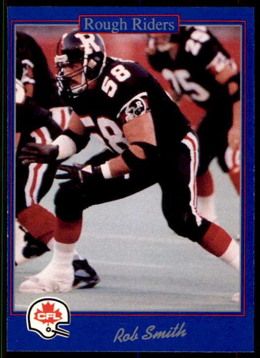 1991 Jojo CFL Rob Smith #43 on Kronozio