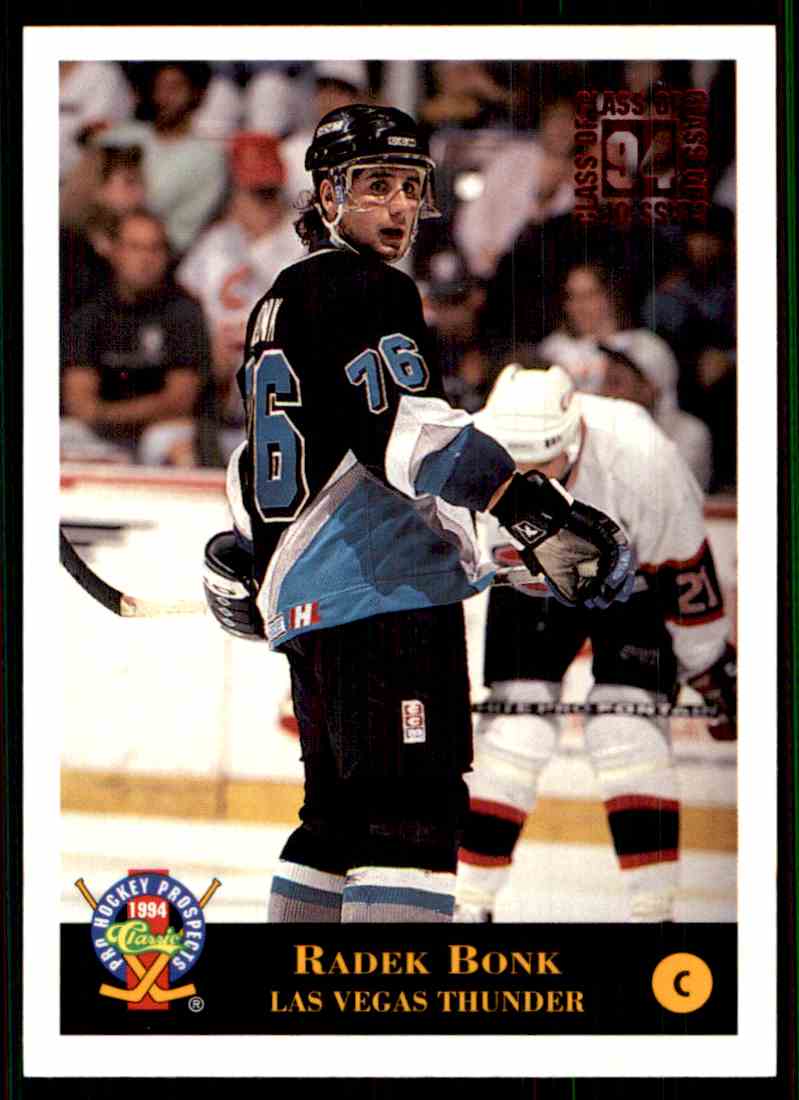 1994-95 Classic Pro Prospects Radek Bonk #200 on Kronozio