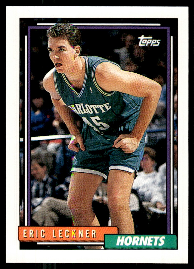 1992-93 Topps Eric Leckner #40 on Kronozio