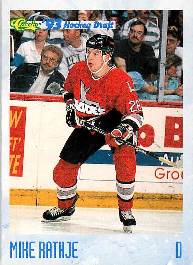 1993-94 Classic Mike Rathje #145 on Kronozio