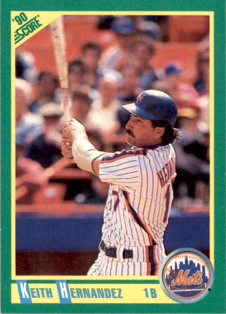 1990 Score Keith Hernandez #193 on Kronozio