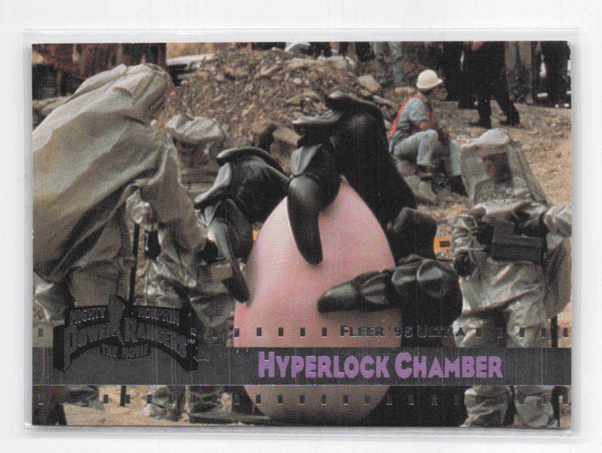1995 Mighty Morphin Power Rangers, The Movie Fleer Hyperlock Chamber ...