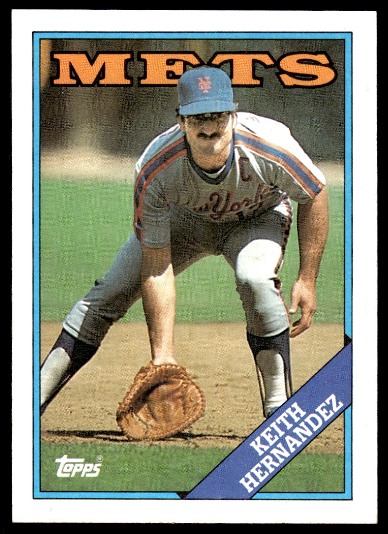 1988 Topps Baseball Card Keith Hernandez #610 on Kronozio