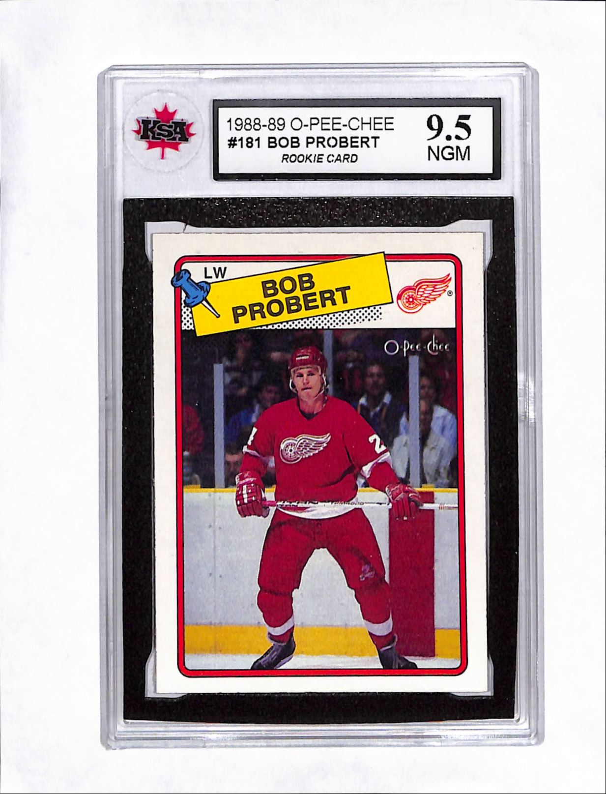 1988-89 O-Pee-Chee Bob Probert #181 on Kronozio