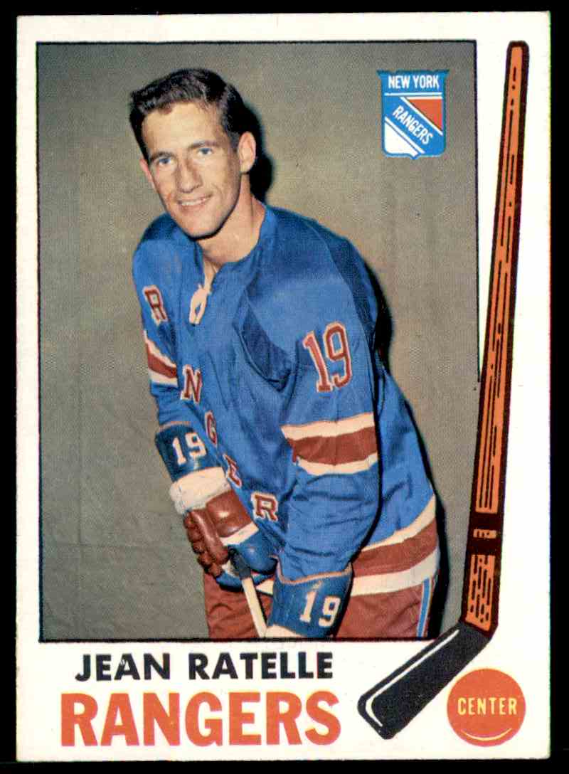 1969-70 Topps Jean Ratelle #42 on Kronozio