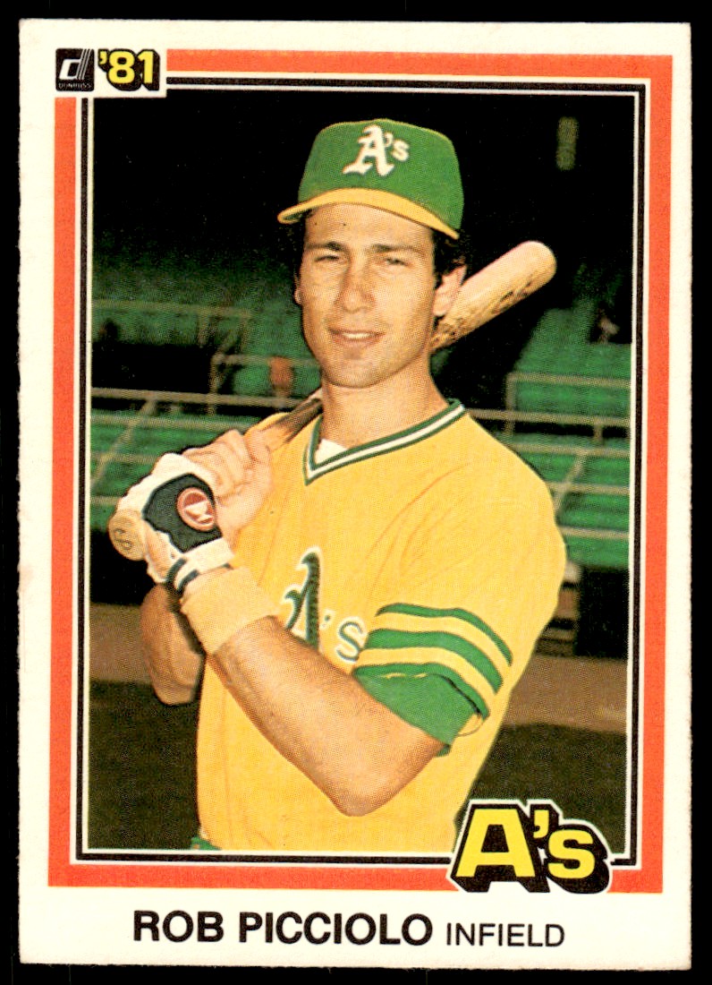 1981 Donruss MLB Bob Picciolo #357A on Kronozio