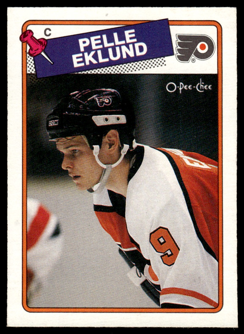 1988-89 O-Pee-Chee Pelle Eklund #211 on Kronozio