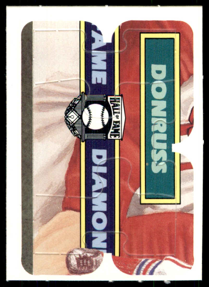 1988 Donruss Stan Musial Puzzle Musial Puzzle 58-60 #58 On Kronozio