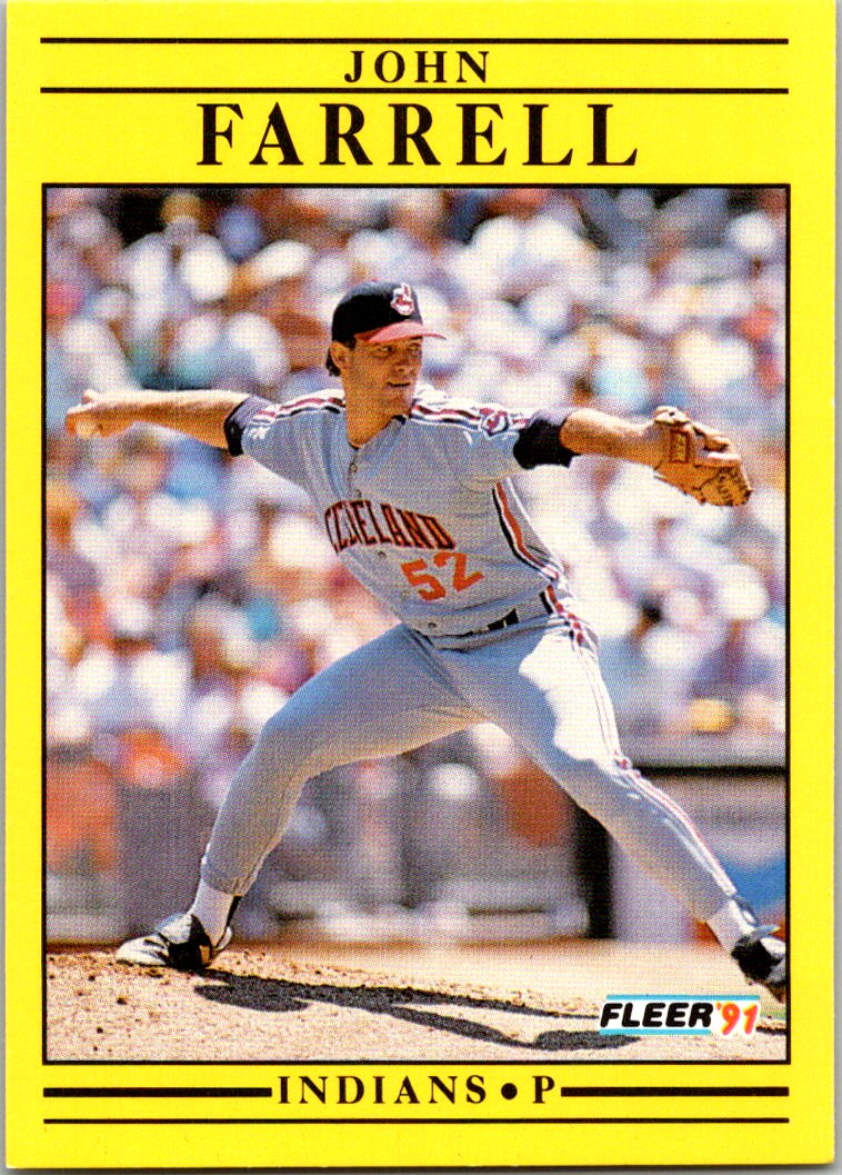 1991 Fleer John Farrell #366 on Kronozio