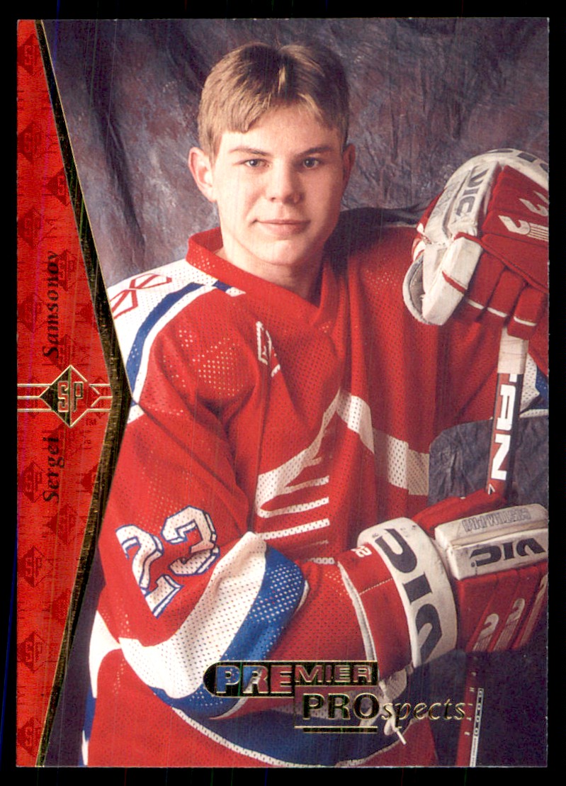 1994-95 Sp Sergei Samsonov RC #189 on Kronozio
