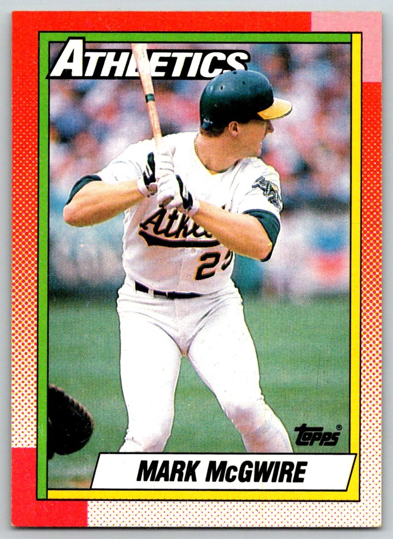 1990 Topps Mark McGwire #690 on Kronozio