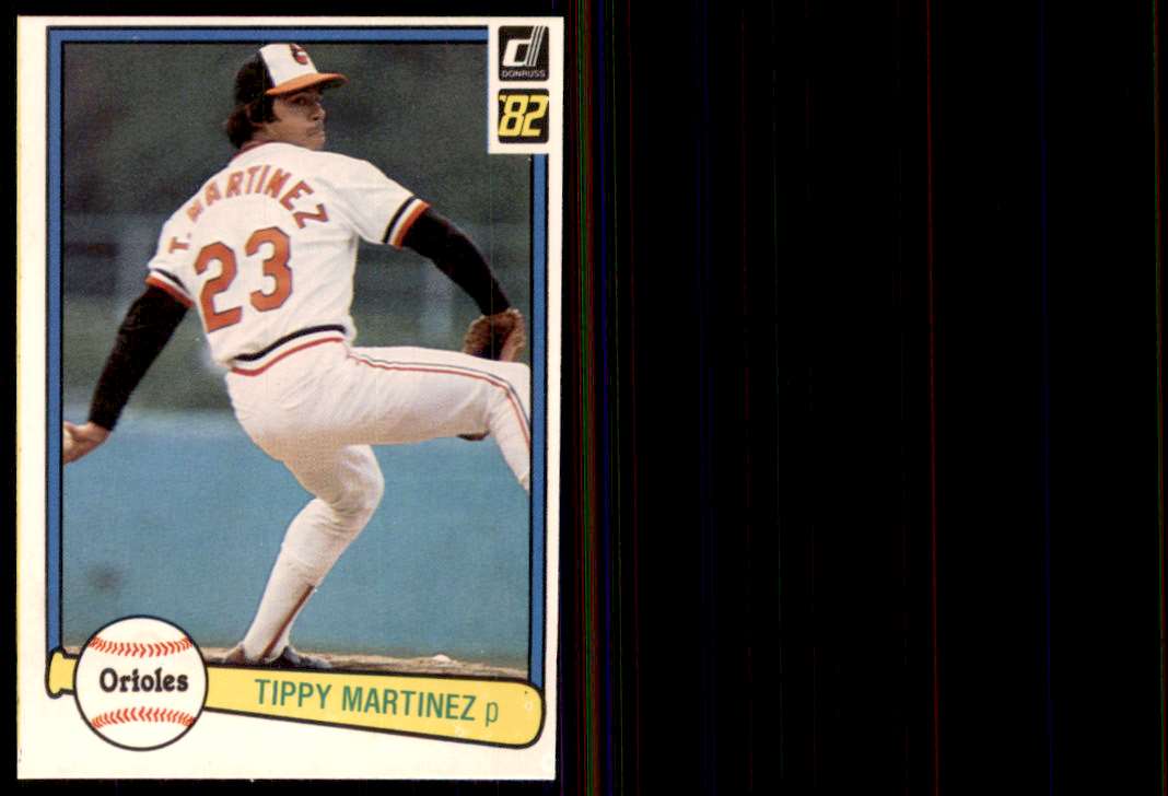 1982 Donruss Tippy Martinez #205 on Kronozio