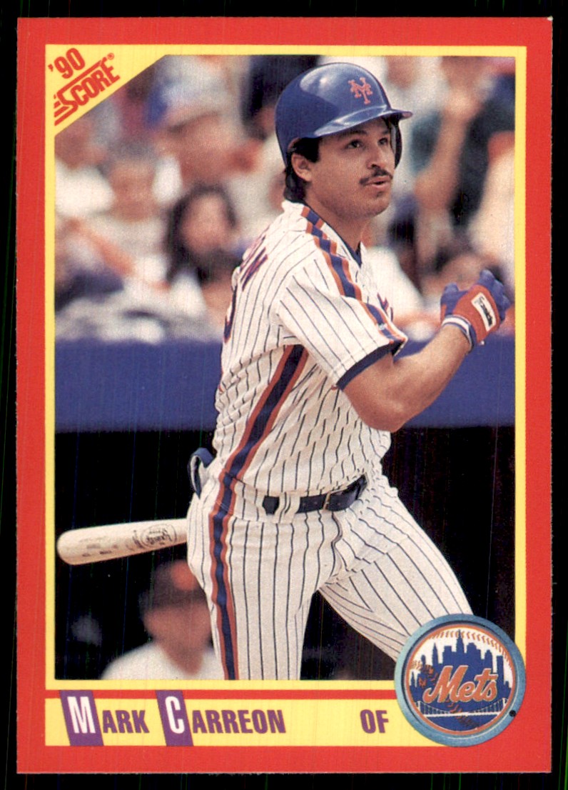 1990 Score Mark Carreon #363 on Kronozio