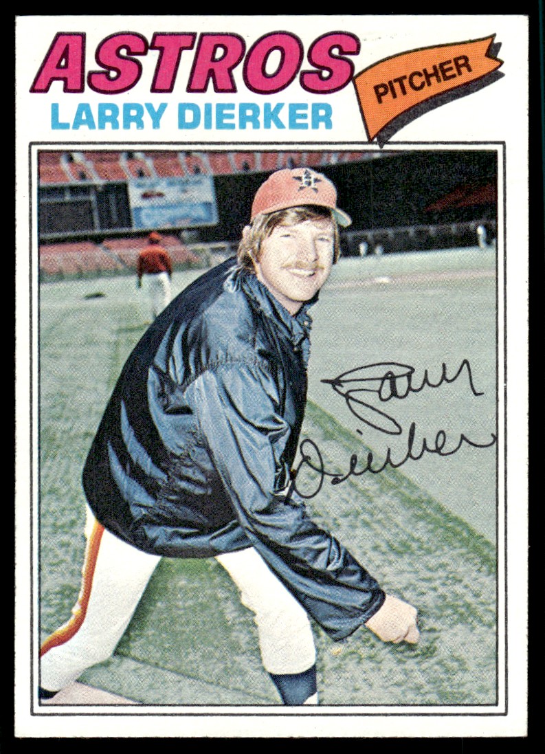 1977 Topps Larry Dierker #350 on Kronozio