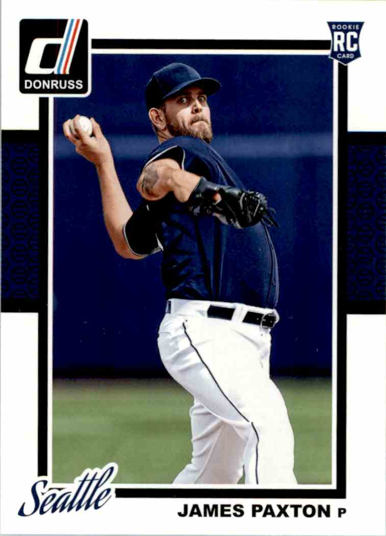 2014 Donruss James Paxton #334 on Kronozio