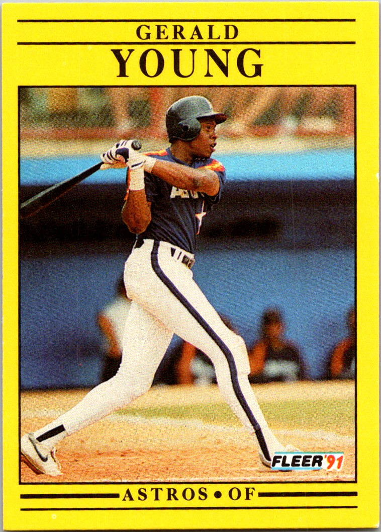 1991 Fleer Gerald Young #521 On Kronozio