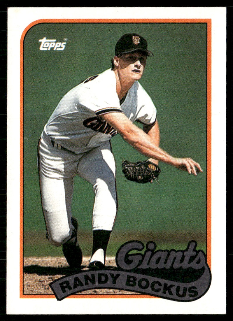 1989 Topps Randy Bockus #733 on Kronozio