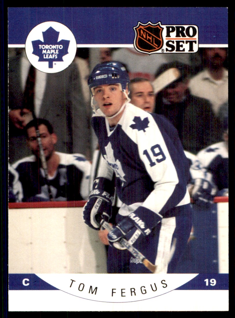 1990-91 Pro Set Tom Fergus #279 on Kronozio