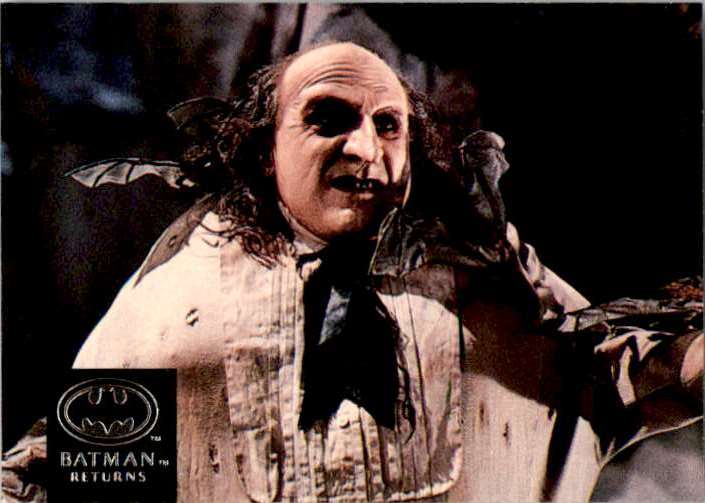 1992 Topps Stadium Club Batman Returns Tim Burton Directs Actors ...