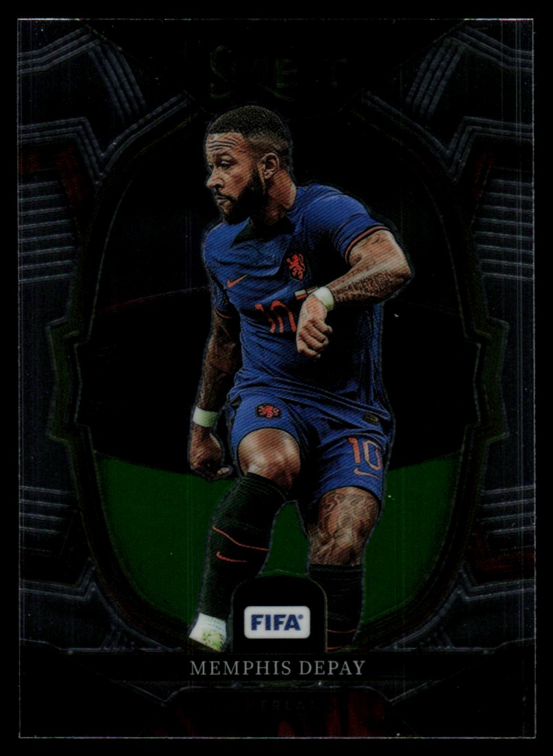 2022 Panini Select FIFA Terrace Memphis Depay #93 on Kronozio