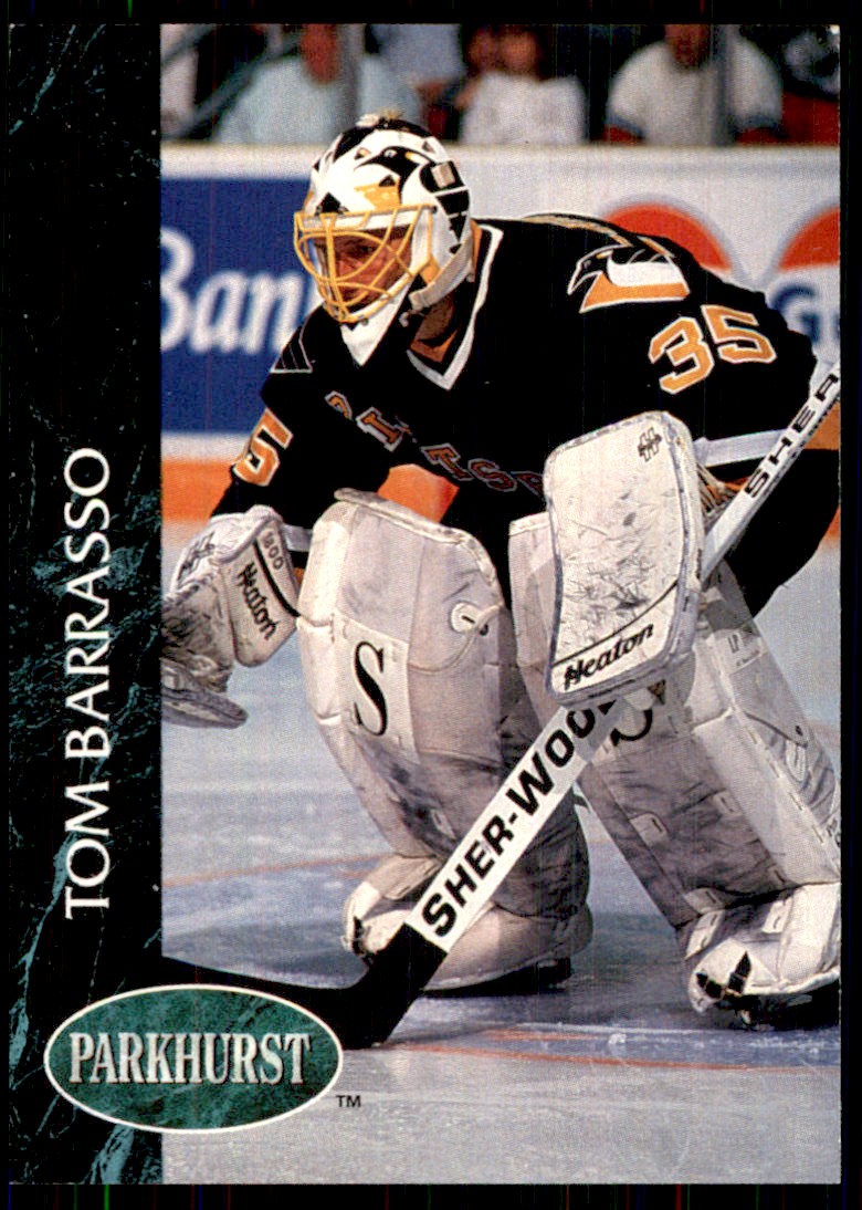 1992-93 Parkhurst Tom Barrasso #134 on Kronozio