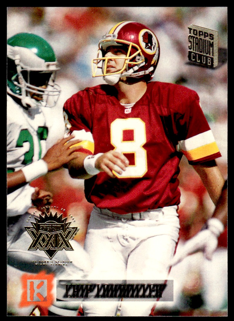 1994 Stadium Club Super Bowl XXIX Chip Lohmiller #2 on Kronozio
