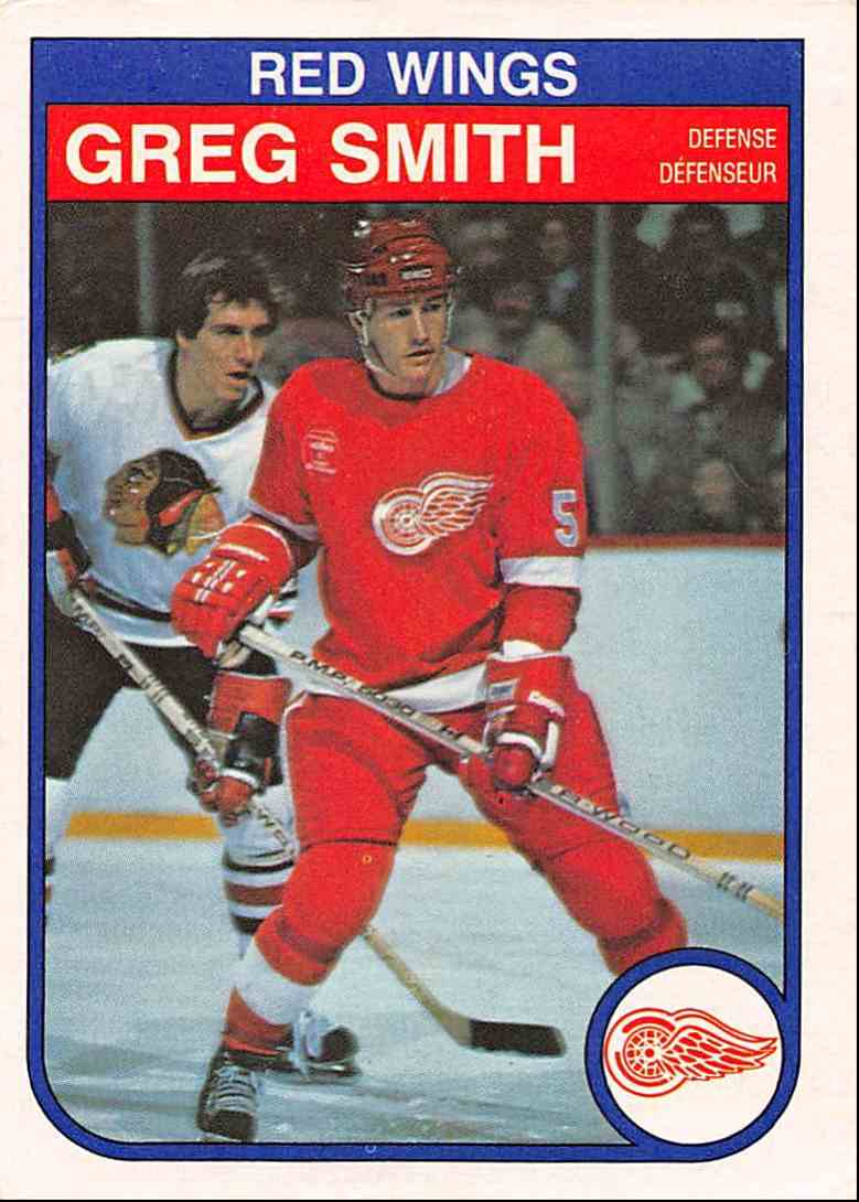 1982-83 O-Pee-Chee Greg Smith #96 on Kronozio
