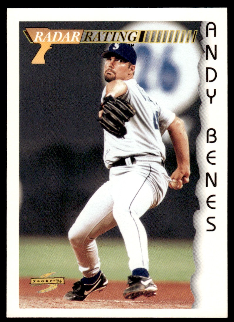 1996 Score Andy Benes #198 on Kronozio
